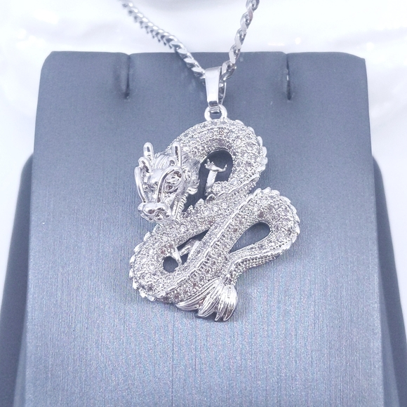 Accessories | 925 Silver Plated Chinese Dragon Pendant | Poshmark